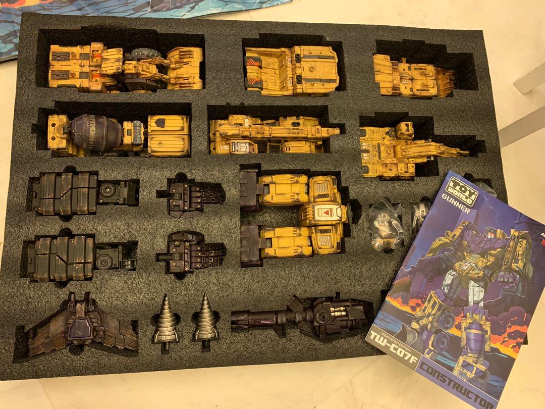 Toyworld TW-C07F YELLOW Weathered CONSTRUCTOR Full Box Set Limited ...