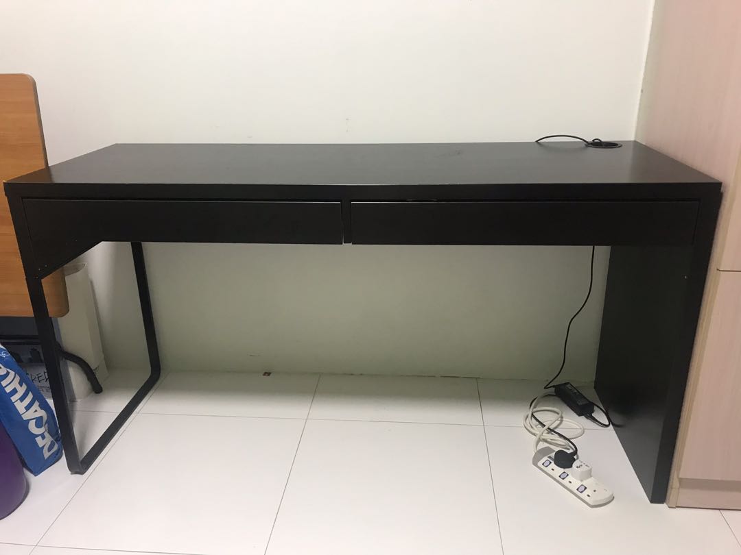 Used Computer table, Furniture & Home Living, Furniture, Tables & Sets ...