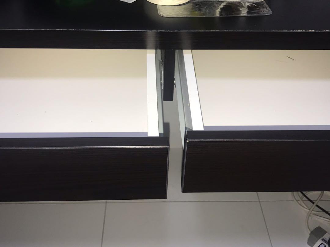 Used Computer table, Furniture & Home Living, Furniture, Tables & Sets ...