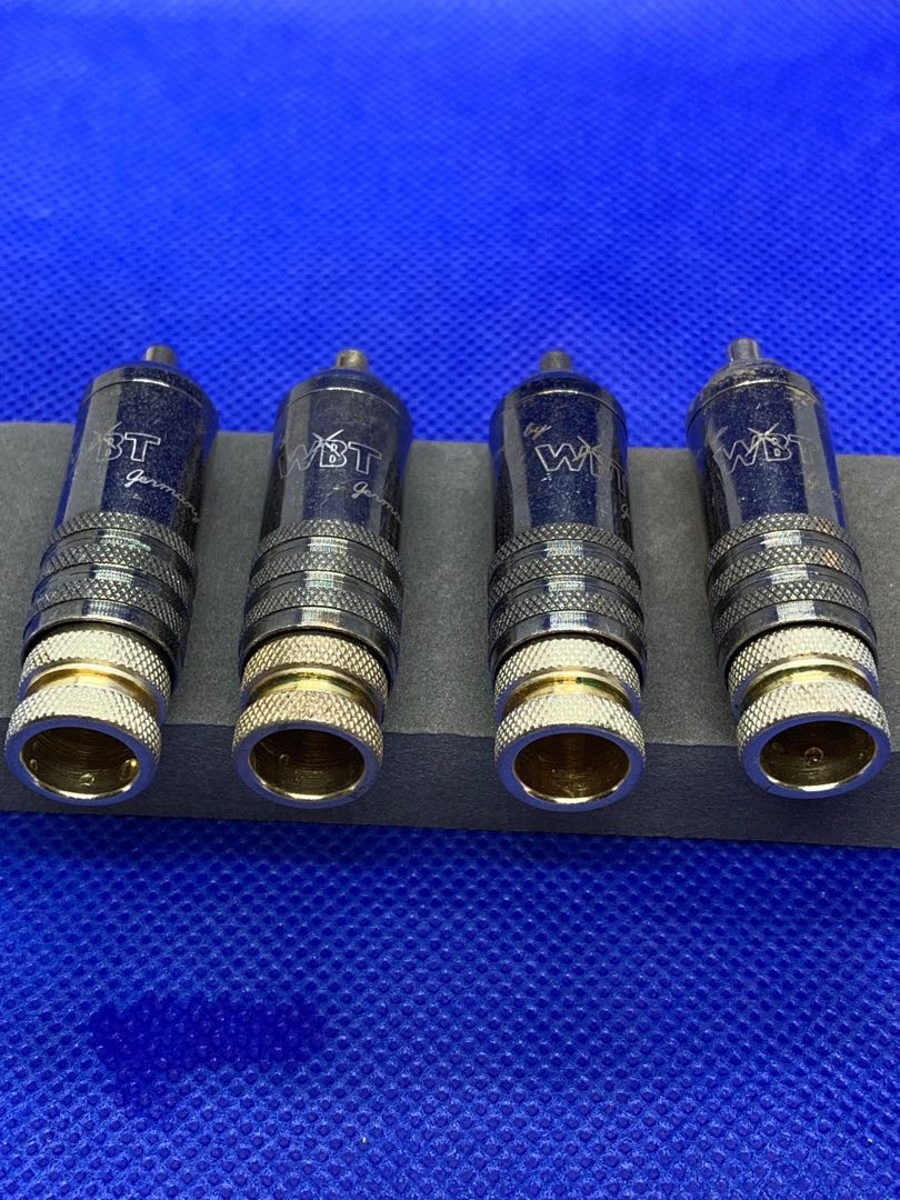 WBT 0101 RCA CONNECTORS, Audio, Portable Audio Accessories on Carousell
