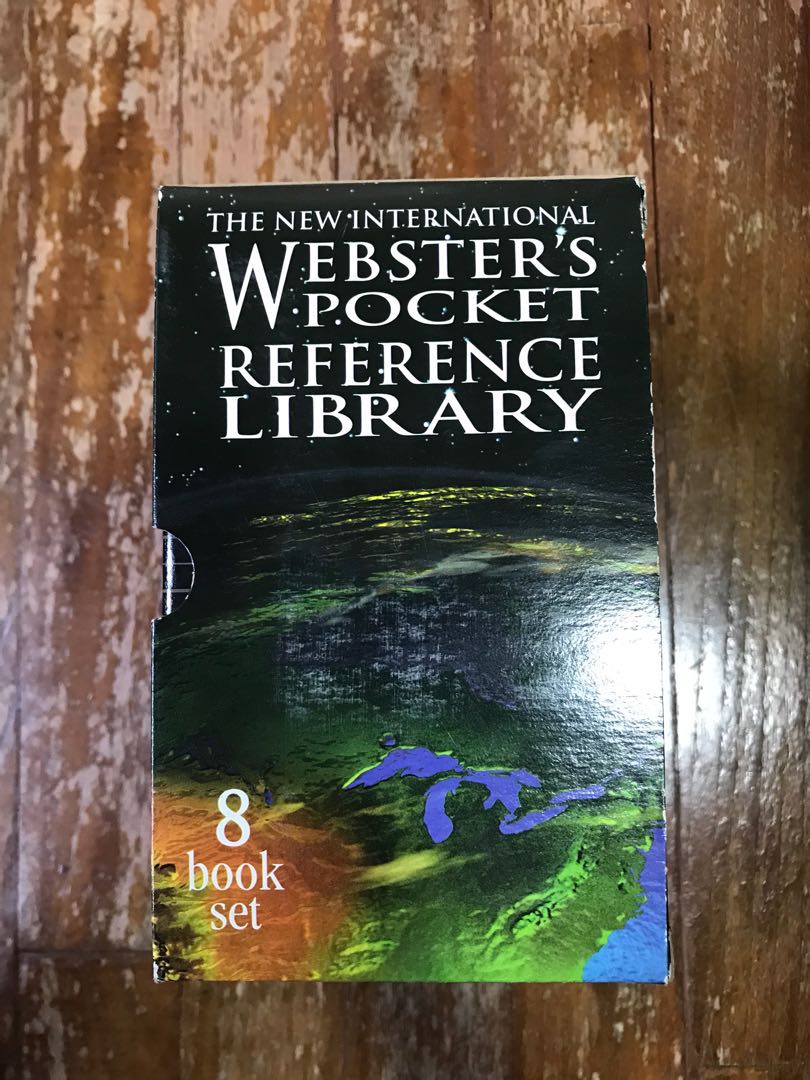 Webster Pocket Reference Libray, Hobbies & Toys, Books & Magazines ...