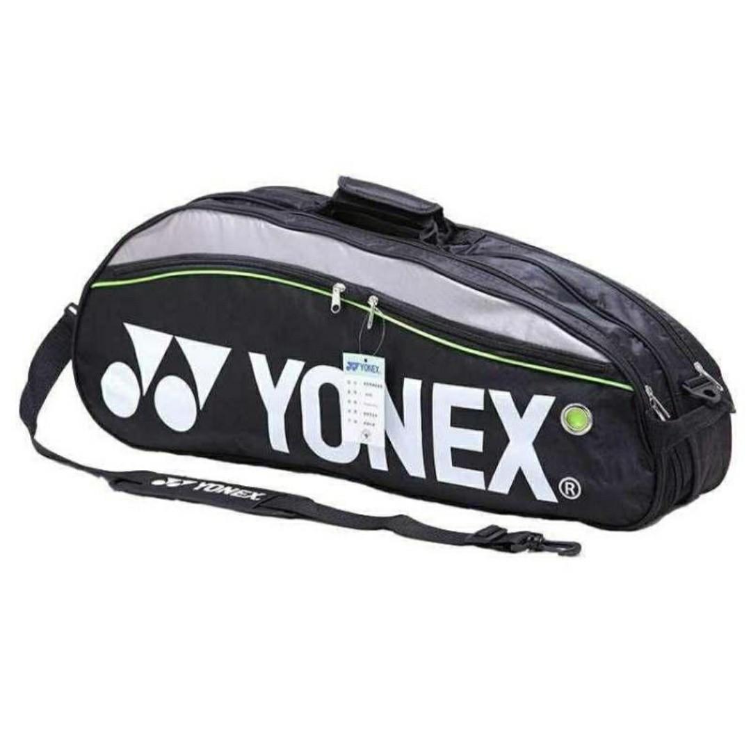 Yonex Badminton Sling Bag Holds up to 6 Racquets, Sports Equipment ...