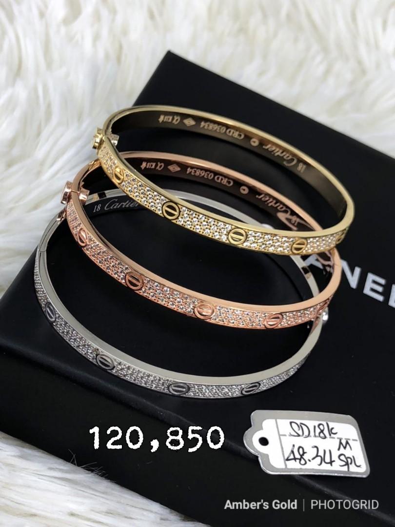 18k Saudi gold BANGLES in assorted designs, Women's Fashion, Jewelry ...