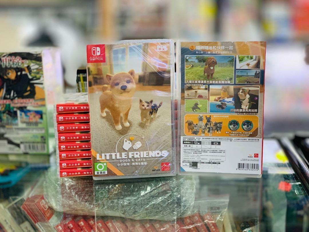 全新 SWITCH 行貨中文版 LITTLE FRIENDS DOGS & CATS 小小伙伴 狗狗&貓貓 ns, 電子遊戲, 電子遊戲 ...