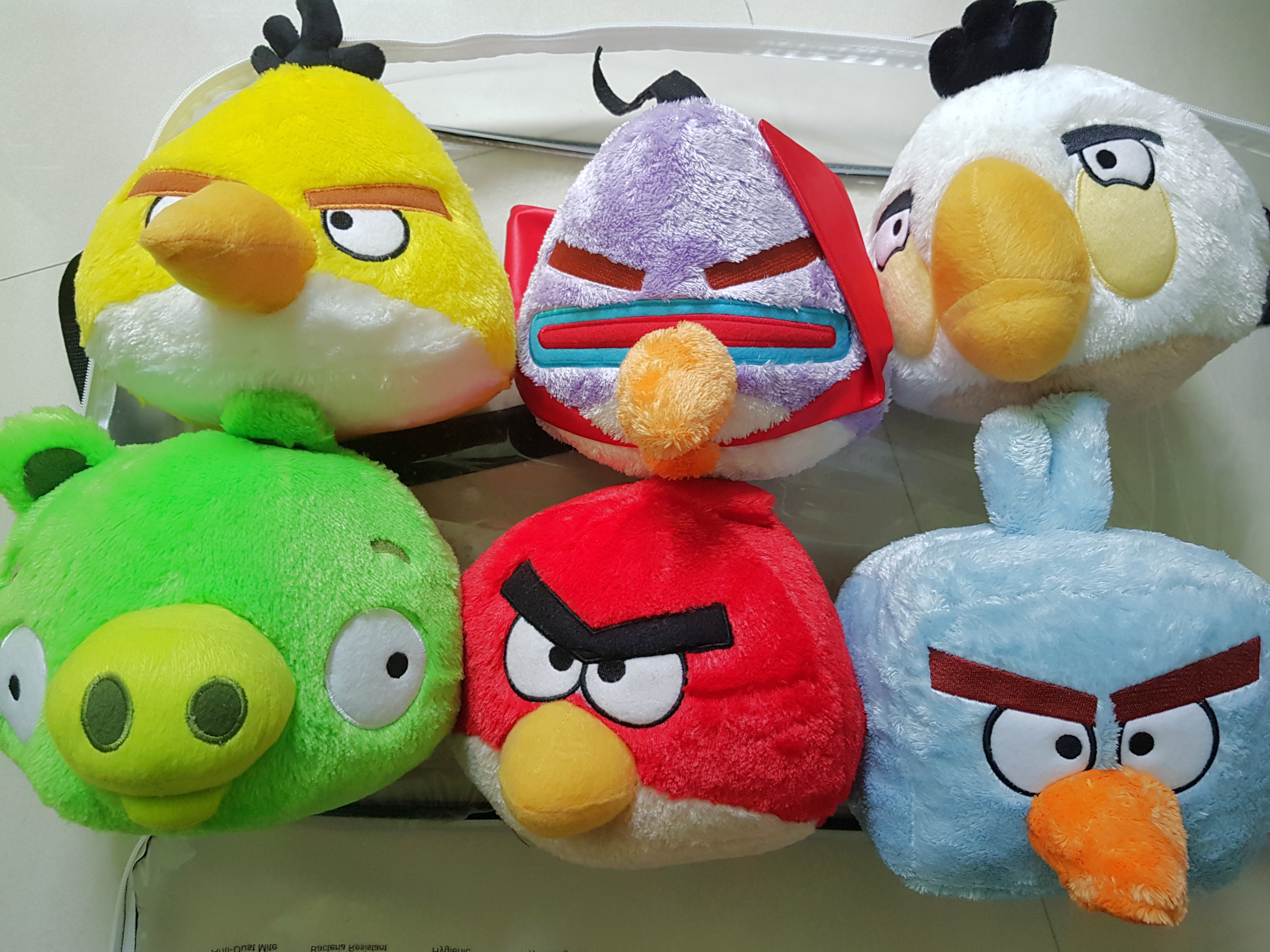 Angry Bird Soft Toys collection, Hobbies & Toys, Toys & Games on Carousell