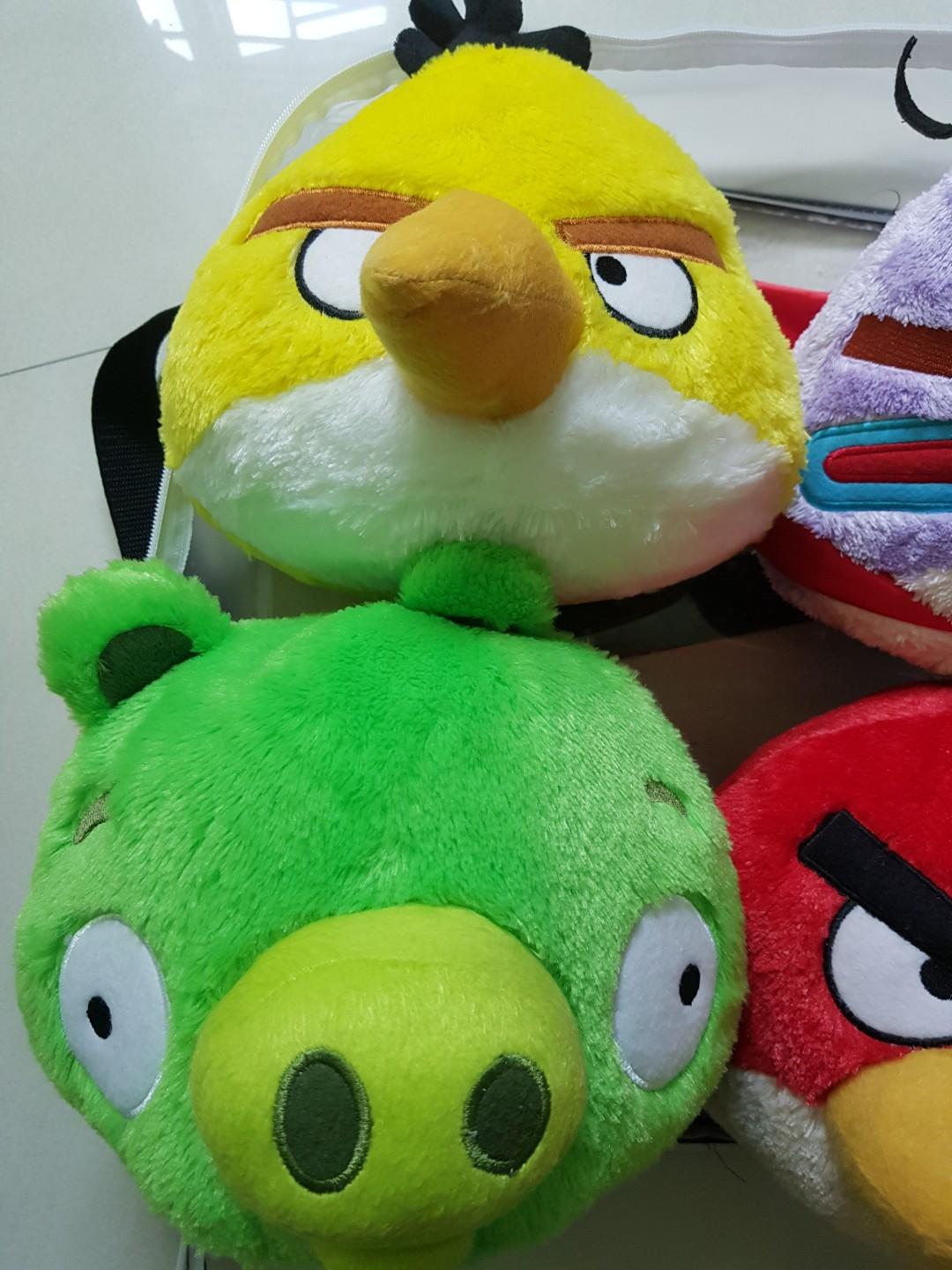 Angry Bird Soft Toys collection, Hobbies & Toys, Toys & Games on Carousell