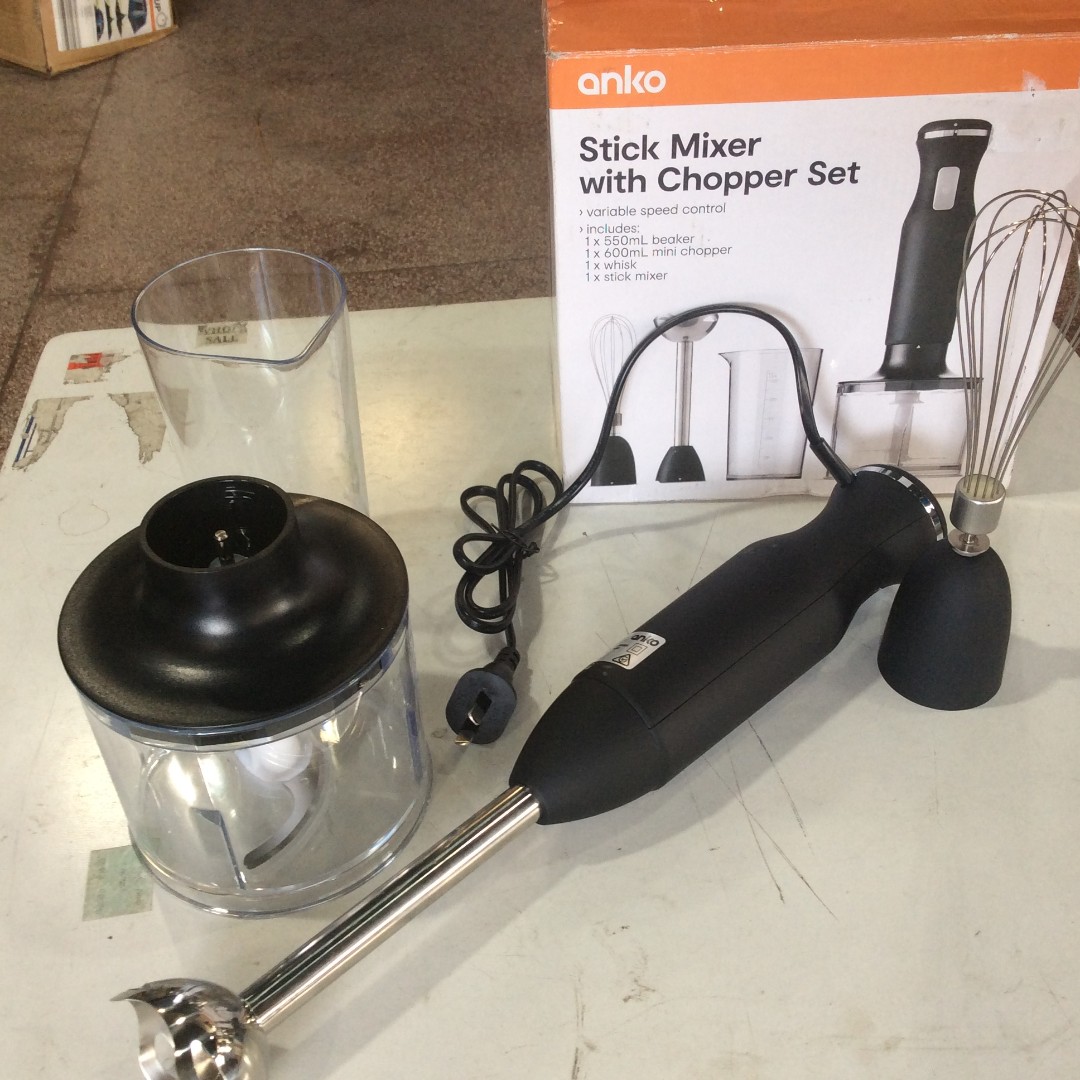 Anko Stainless Stick Mixer, TV & Home Appliances, Kitchen Appliances ...