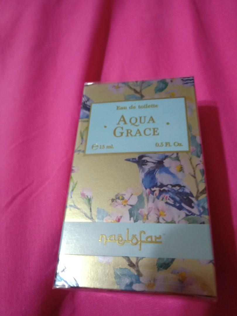 Authentic New Serenity Perfume Series-Aqua Grace-Free Naelofar Pouch ...