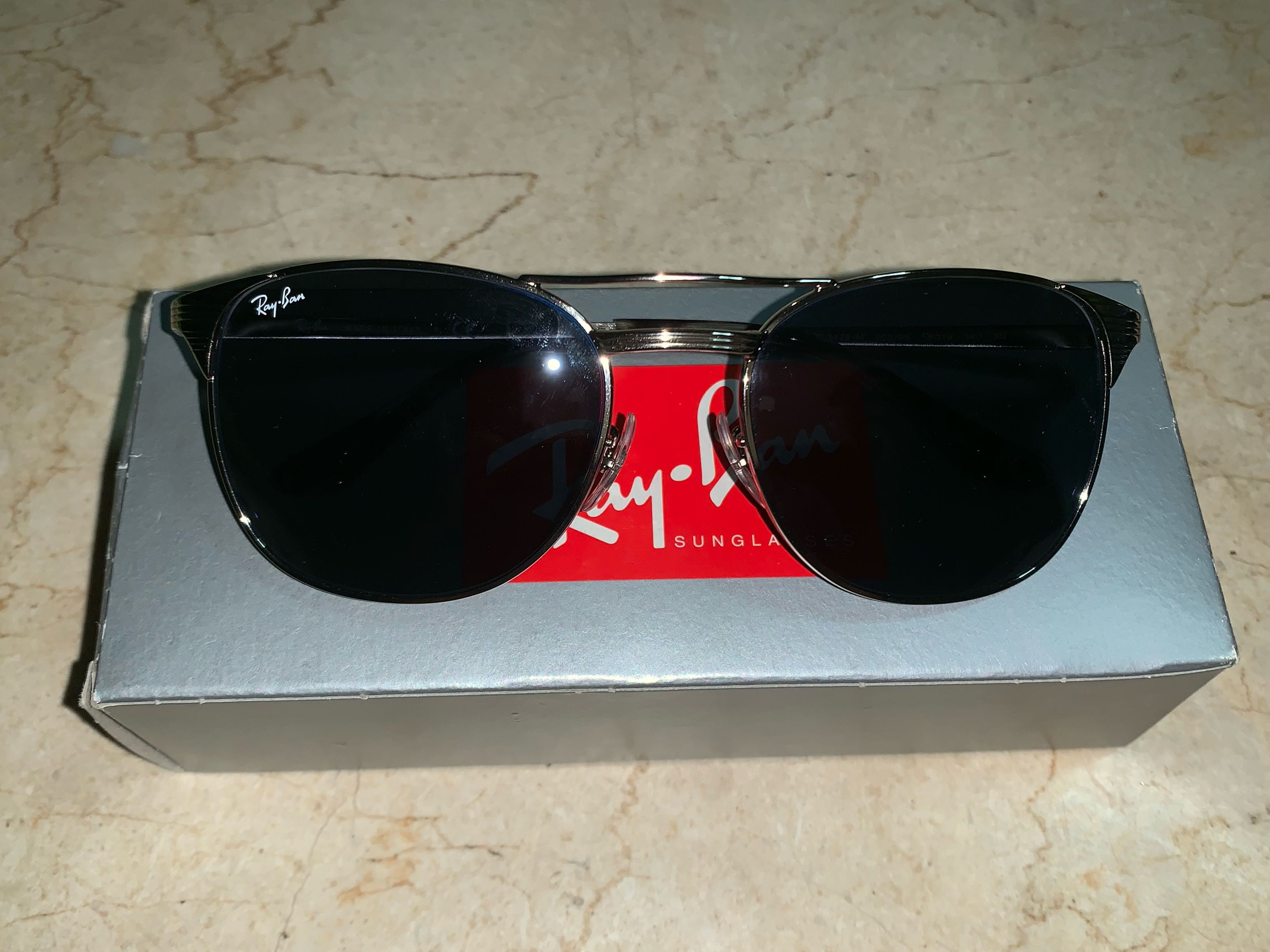 Authentic Ray-ban Signet Sunglasses, Men's Fashion, Watches ...