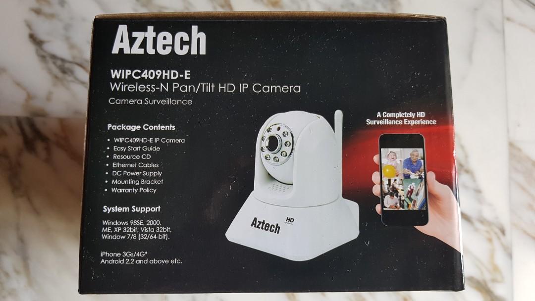 Aztec IP Camera, Furniture & Home Living, Security & Locks, Security ...