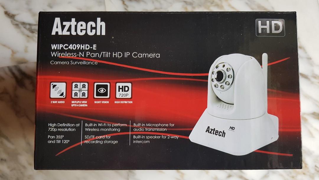 Aztec IP Camera, Furniture & Home Living, Security & Locks, Security Systems & CCTV Cameras on ...