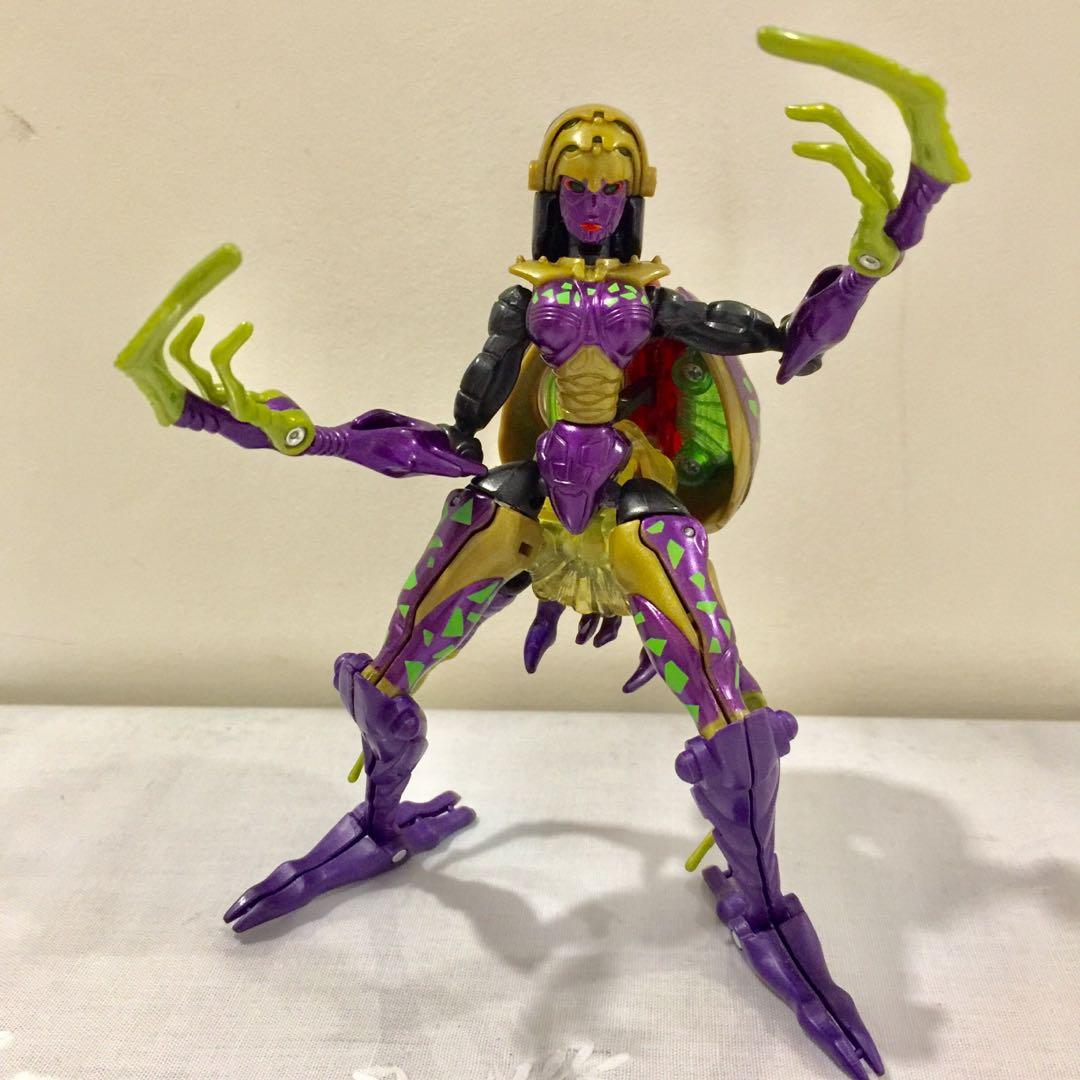 Beast Machines Black Arachnia Spider Spider-Man Transformers, Hobbies ...