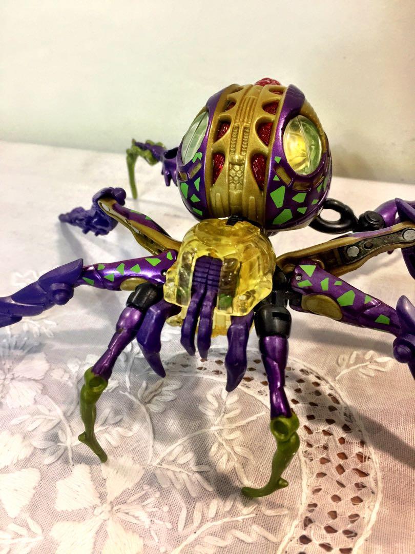 Beast Machines Black Arachnia Spider Spider-Man Transformers, Hobbies ...