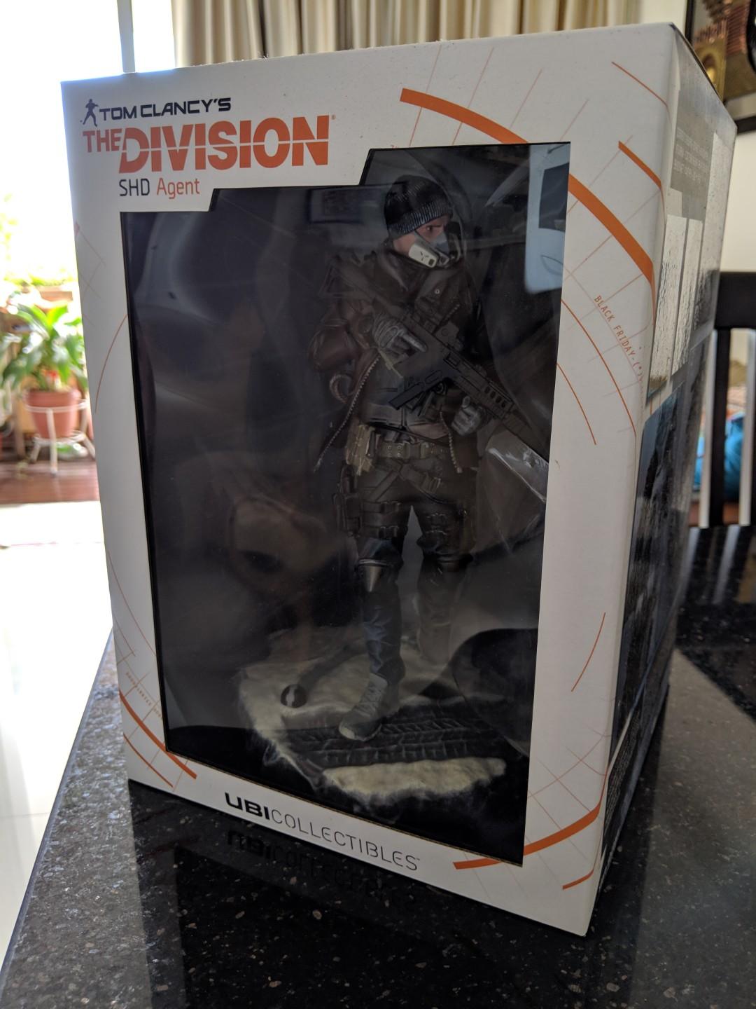 (BNIB) UbiCollectibles - Tom Clancy's The Division Figurine - SHD Agent, Hobbies & Toys, Toys ...