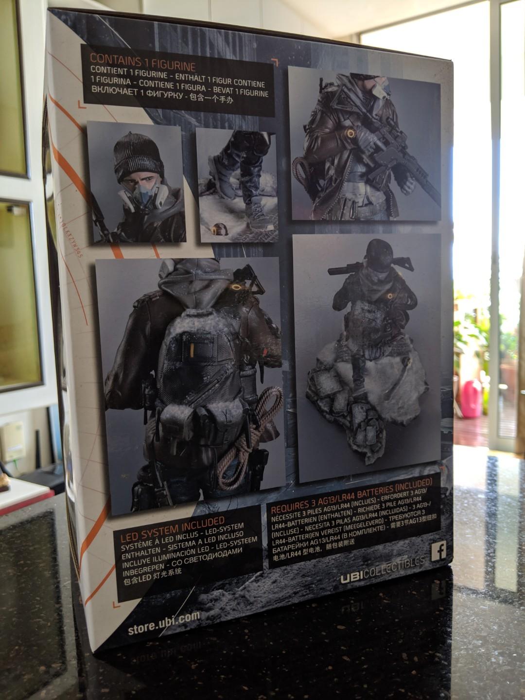 (BNIB) UbiCollectibles - Tom Clancy's The Division Figurine - SHD Agent, Hobbies & Toys, Toys ...