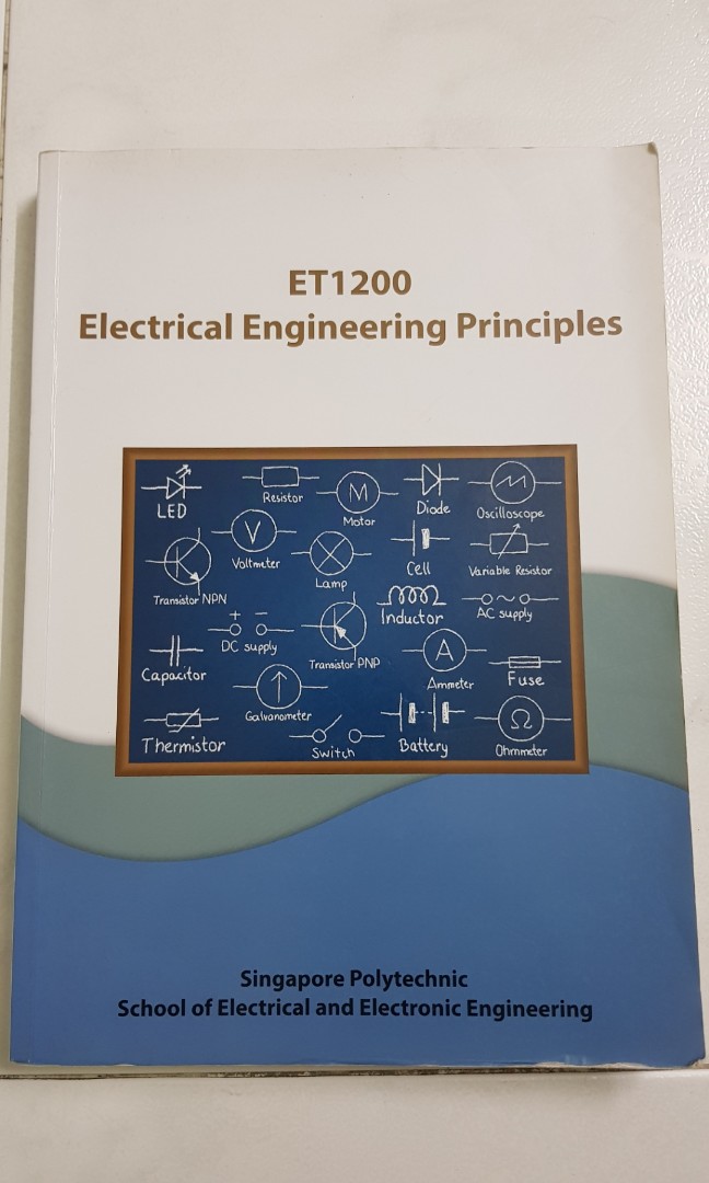 ET1200 Electrical Engineering Principles, Books & Stationery, Textbooks ...