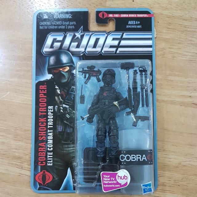 Gijoe Cobra 3.75" Shock Trooper, Hobbies & Toys, Collectibles & Memorabilia, Fan Merchandise on ...