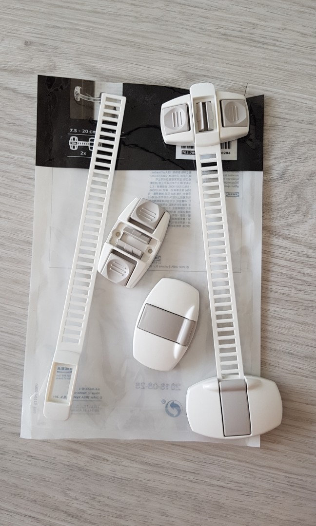 IKEA child proof lock Patrull multi latch, Furniture & Home Living ...