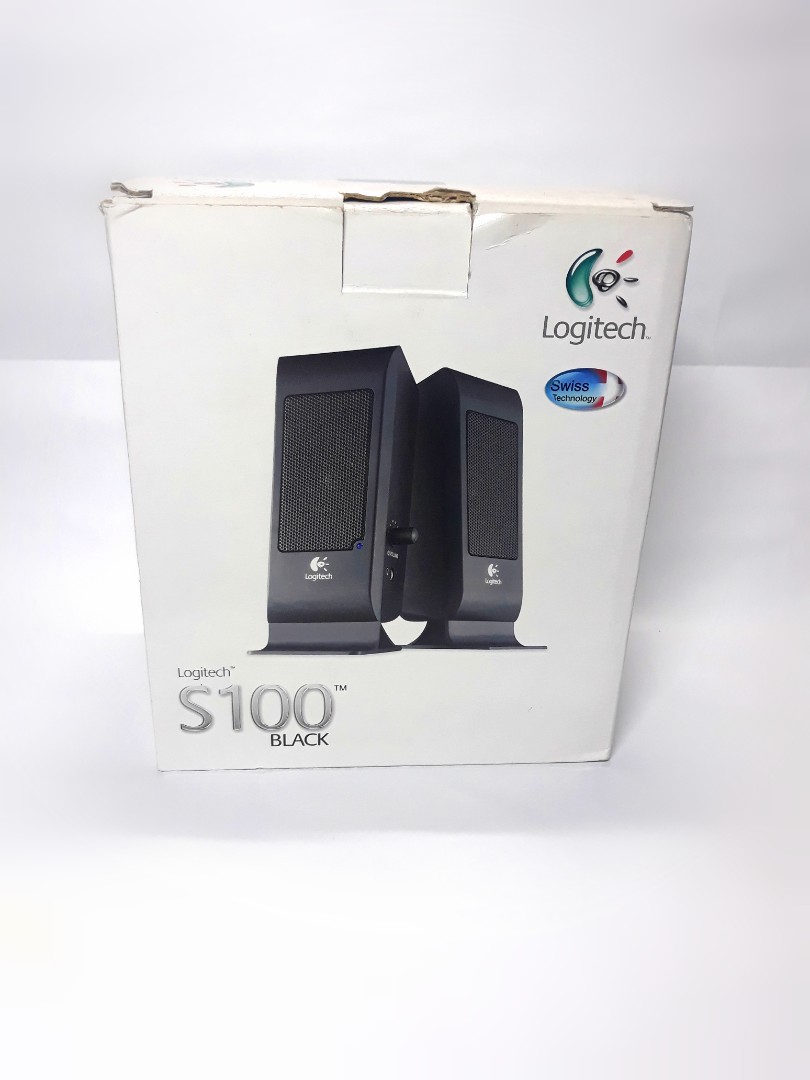 Logitech S100 Black Speakers on Carousell