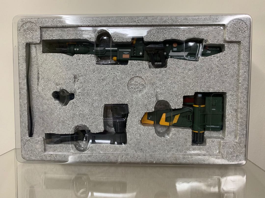 Machinery Gun Launcher and Sword Pack for 1/72 Moshow Aile Strike ...