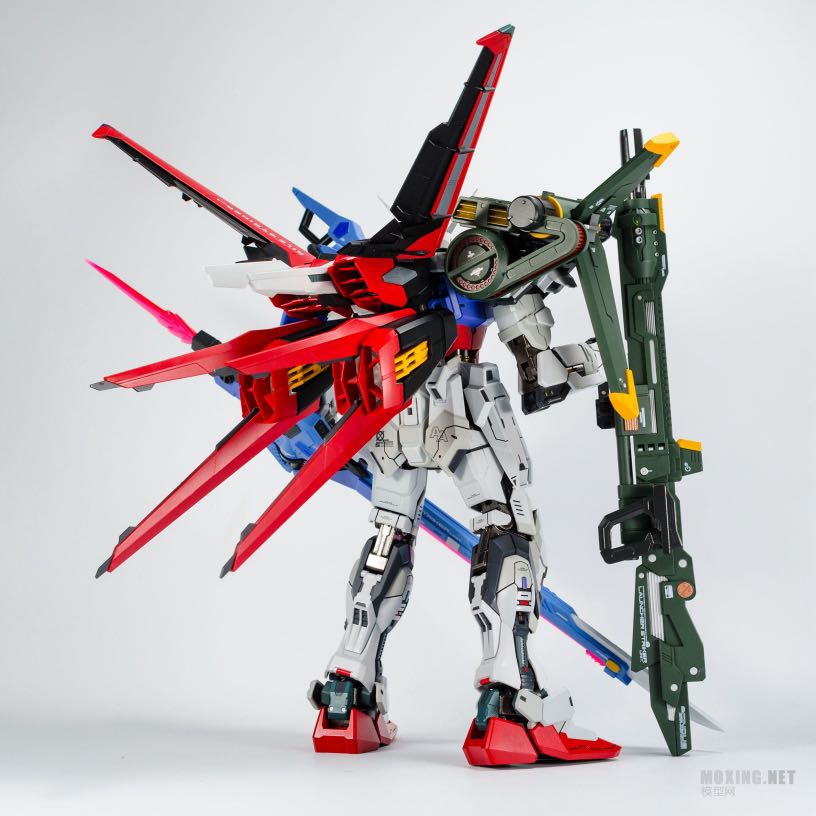 Machinery Gun Launcher and Sword Pack for 1/72 Moshow Aile Strike ...