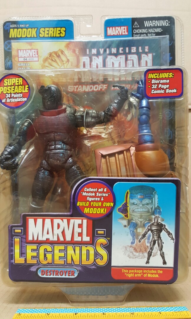 Destroyer Marvel Legends Toy Biz Action Figure Modok Series, Hobbies ...