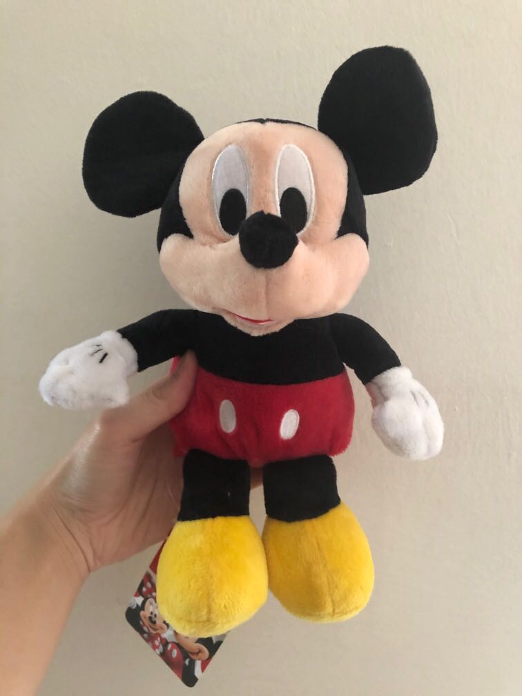 Mickey Mouse Soft Toy, Hobbies & Toys, Toys & Games on Carousell