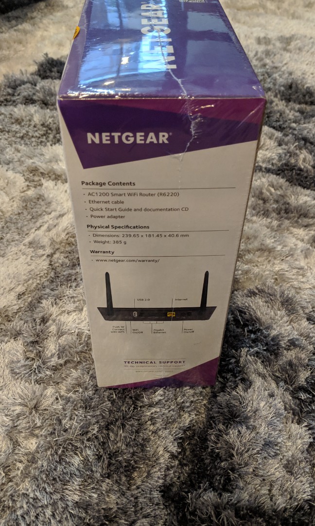 Netgear AC 1200 Wifi Router, Computers & Tech, Parts & Accessories ...