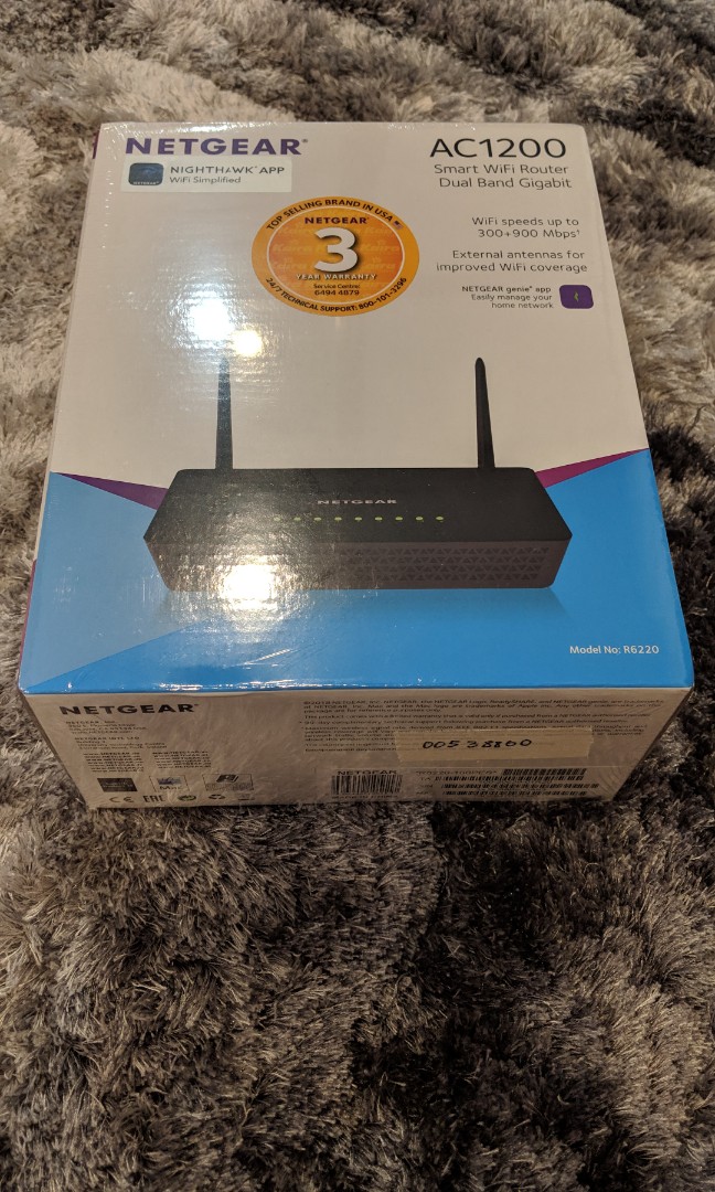 Netgear AC 1200 Wifi Router, Computers & Tech, Parts & Accessories ...