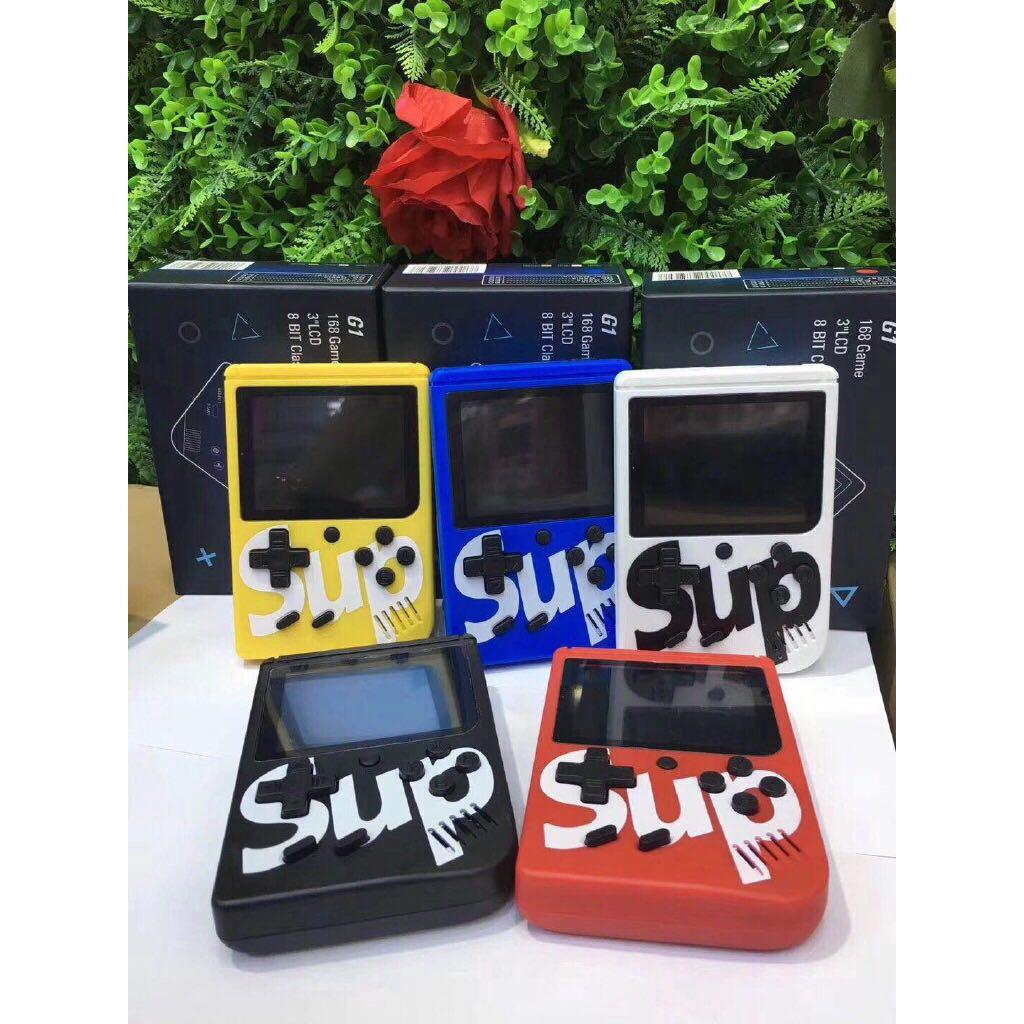 New Superme Retro Mini Handheld Game Console Emulator Built-in 400 ...