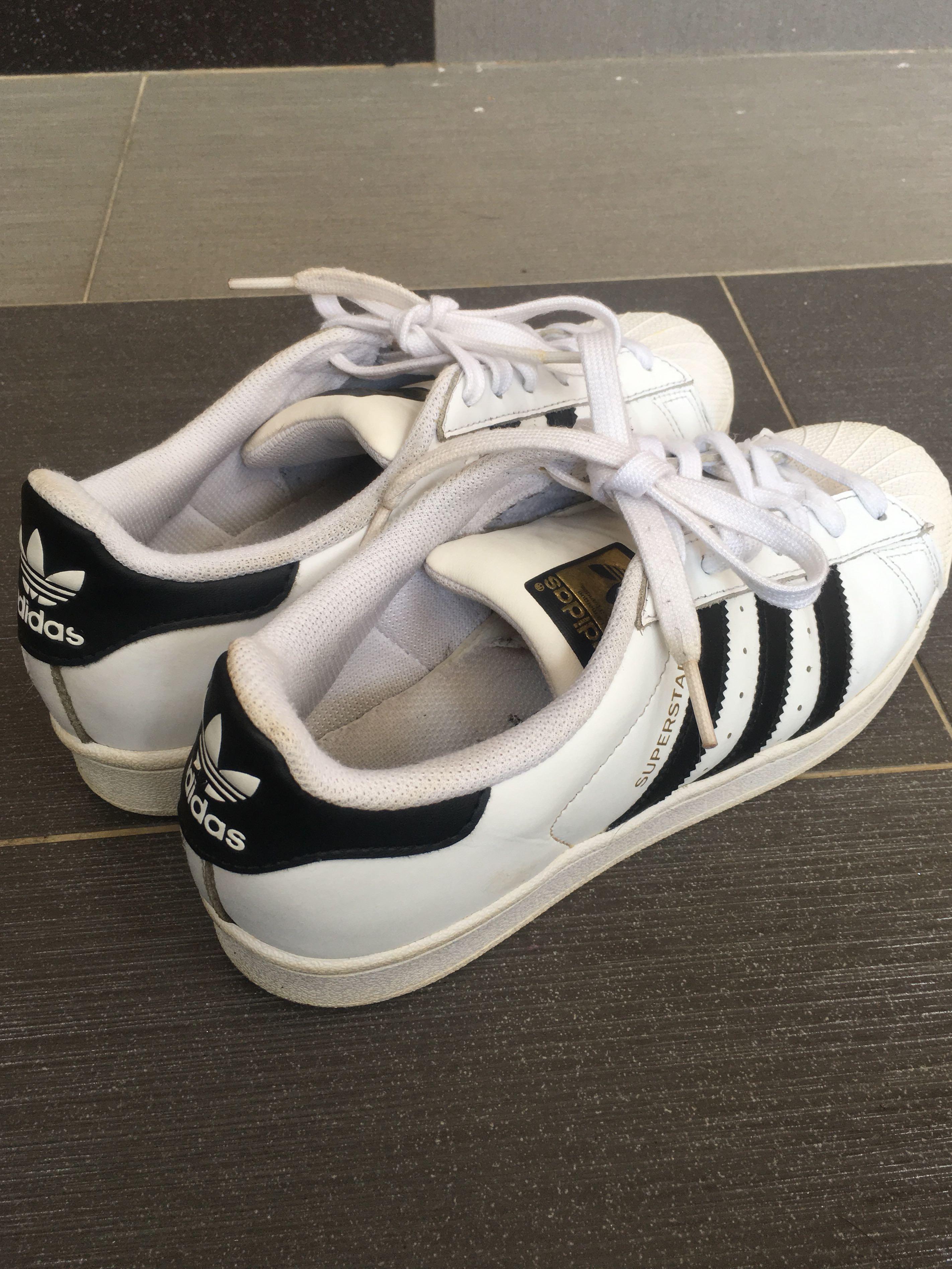 Original Adidas Superstar, Women's Fashion, Footwear, Sneakers on Carousell