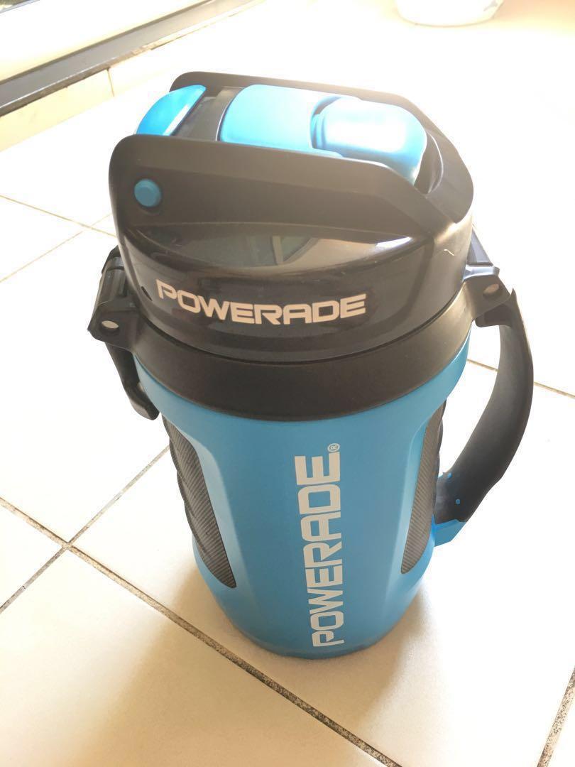 Powerade 64 oz Pro Sports Water Jug Bottle With Nice Lockable Spill ...