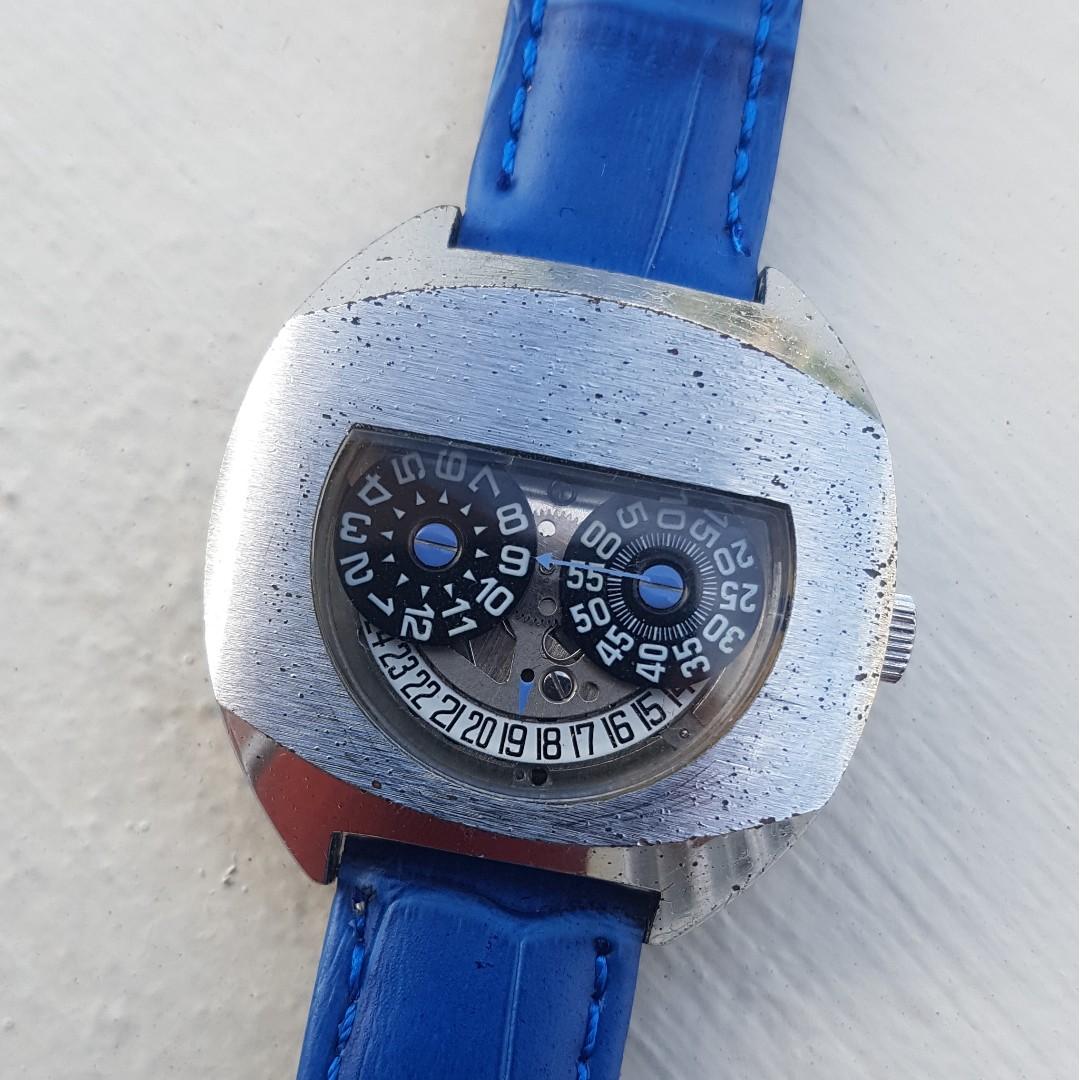 RARE Tenor Dorly (Swiss) 1970s Jump-Hour Watch, Mobile Phones & Gadgets ...