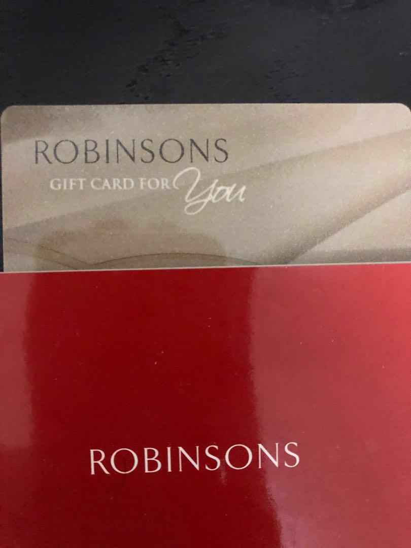 Robinsons gift card, Everything Else on Carousell