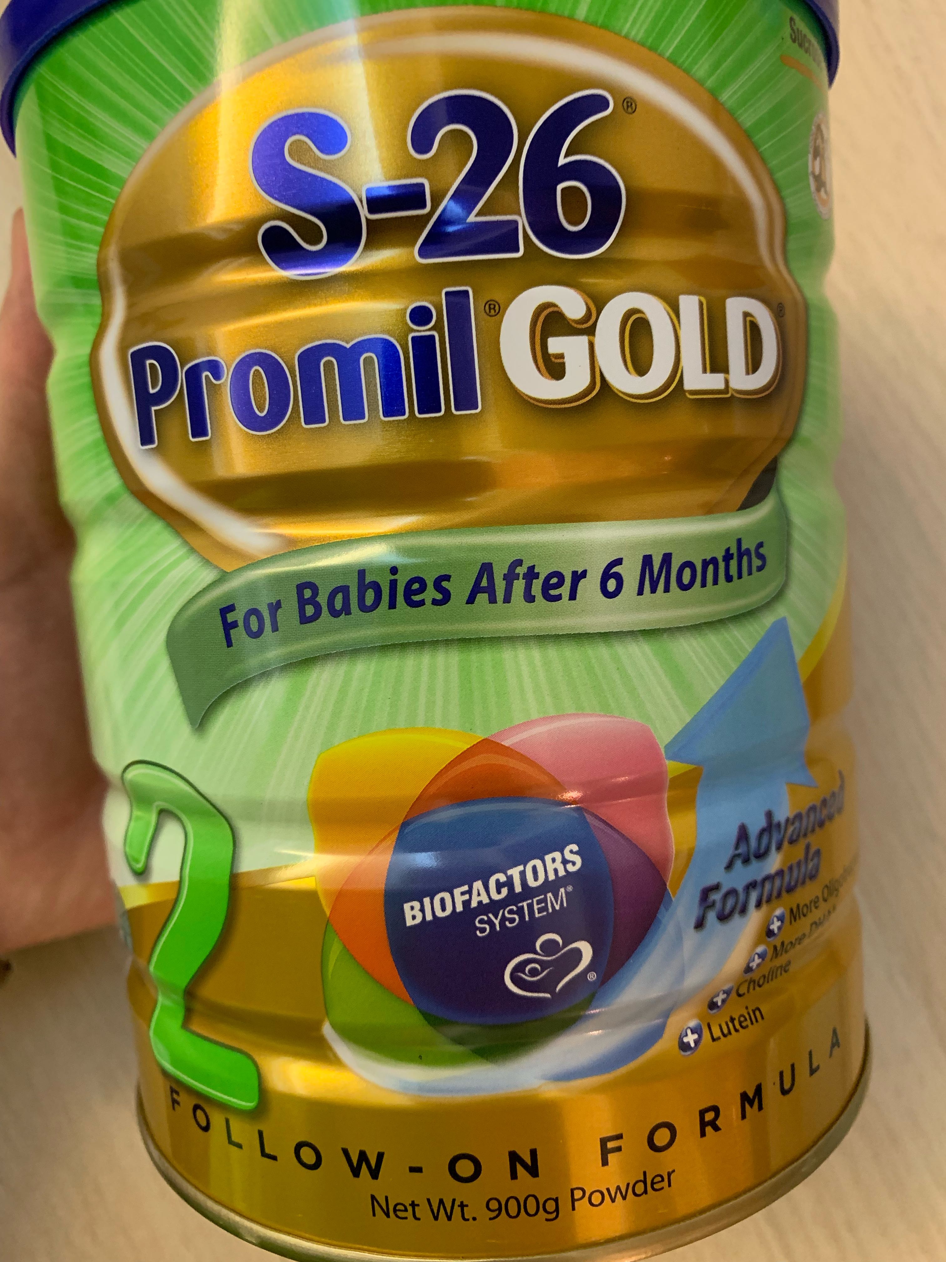 S-26 Promil Gold (Stage 2 Follow-On) 900g Formula, Babies & Kids ...