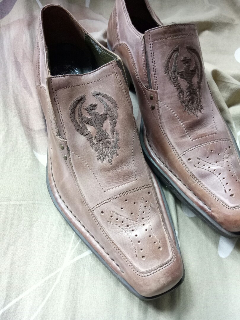 SOHO LAB MEN'S LEATHER SHOES, Men's Fashion, Footwear, Dress Shoes on ...