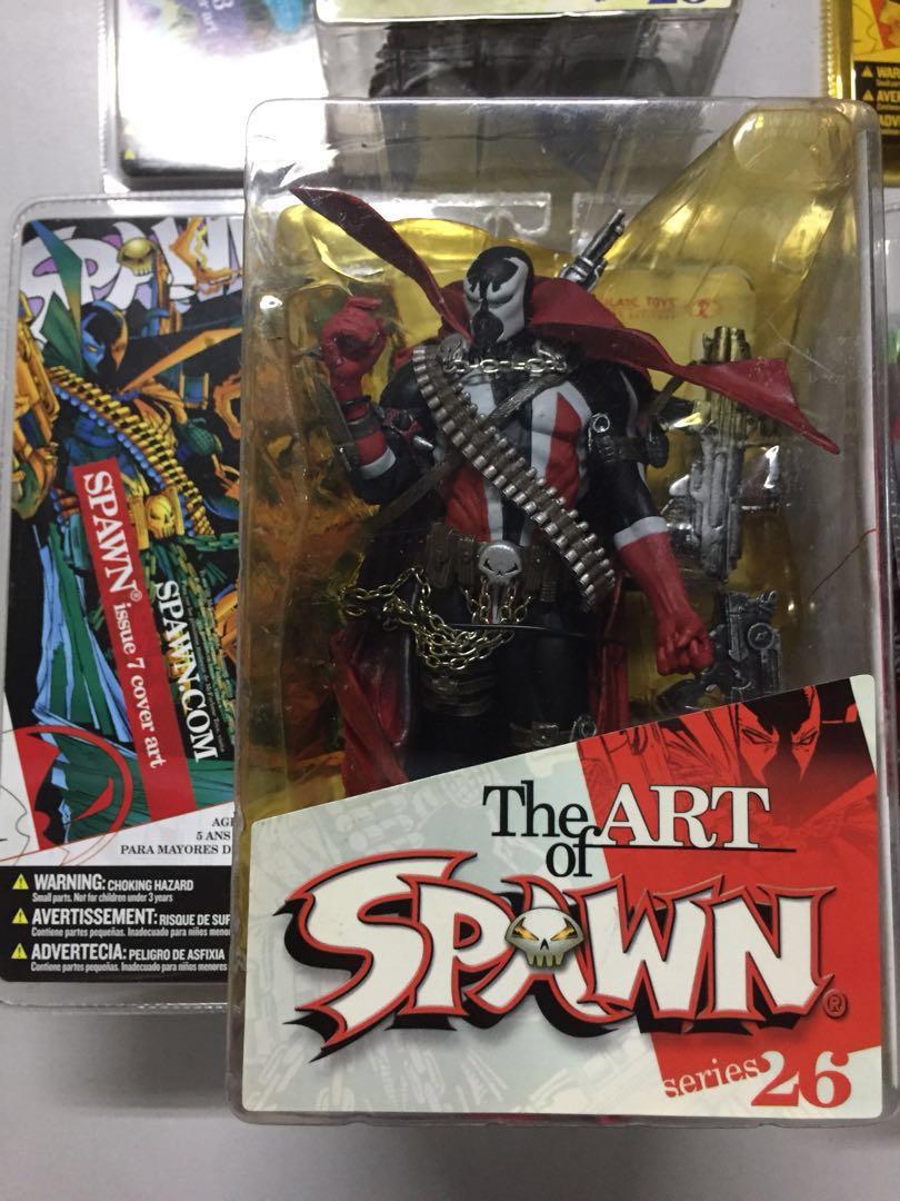 Vintage Spawn McFarlane ( the art of spawn series 26) full set, Hobbies ...