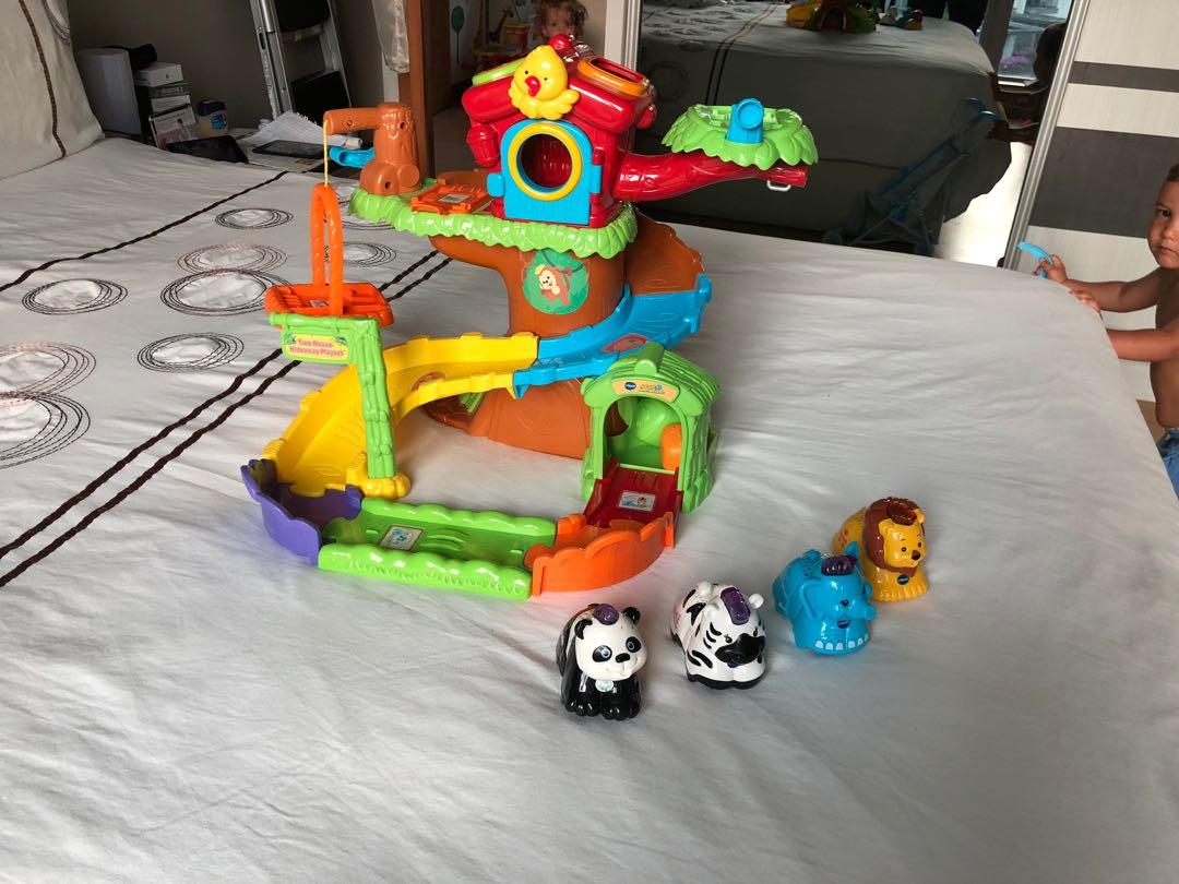 VTech anima treehouse with 4 animals, Hobbies & Toys, Toys & Games on ...