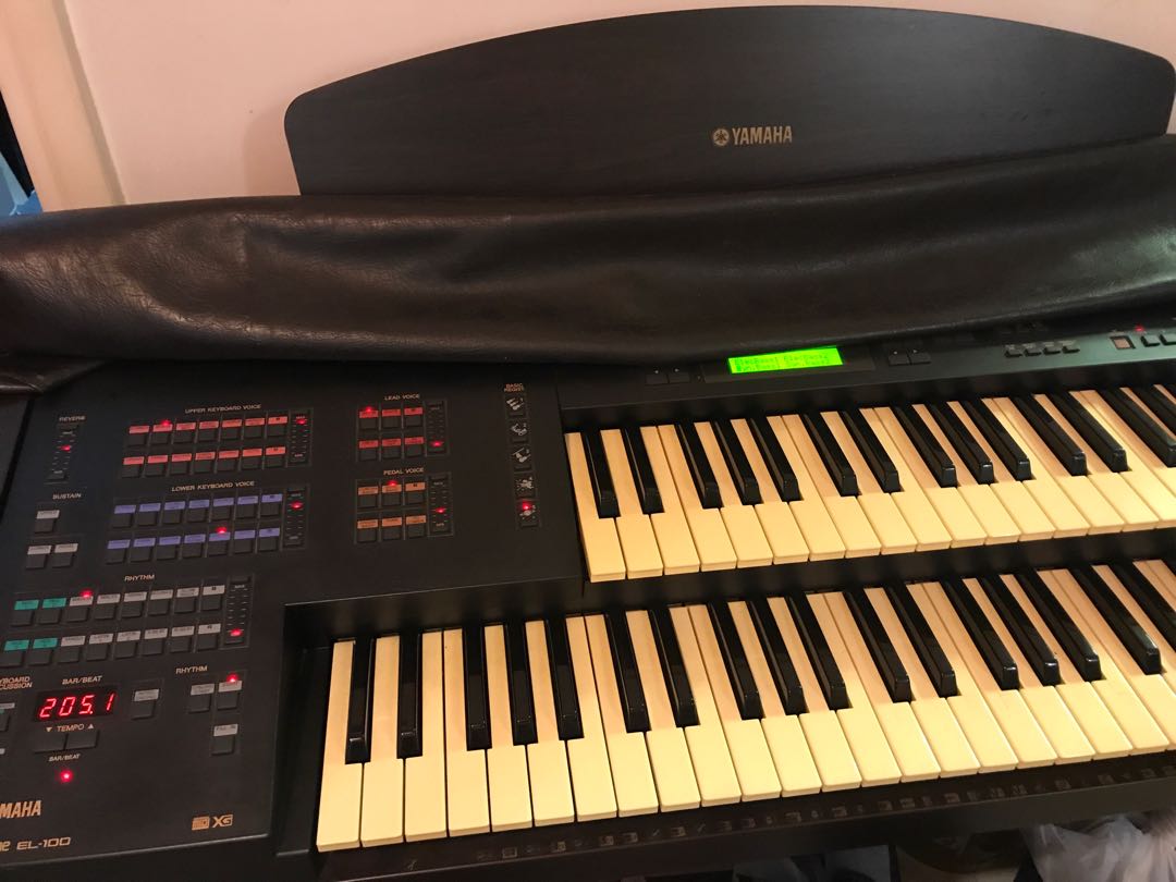Yamaha 電子琴 Electone EL 100, 興趣及遊戲, 音樂、樂器 & 配件, 樂器 - Carousell