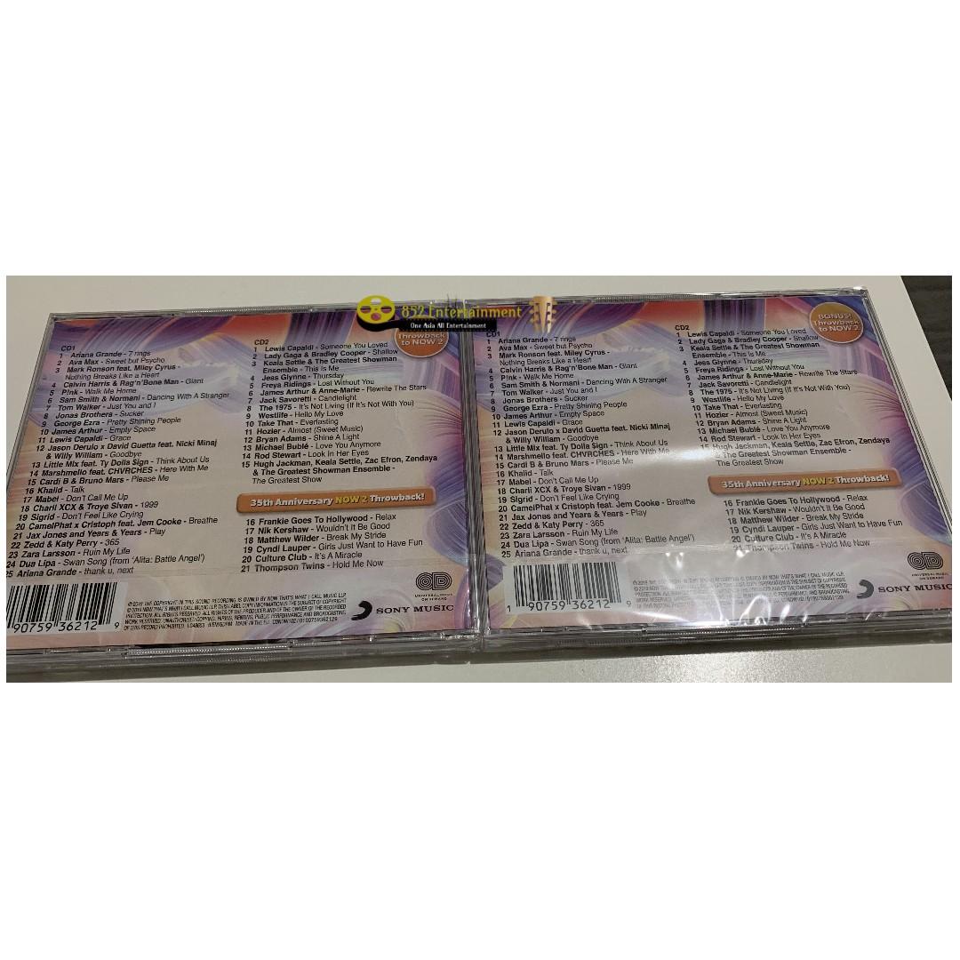 合輯 VA NOW Thats What I Call Music! 102 2CD 2019 (包郵), 興趣及遊戲, 收藏品及紀念品 ...