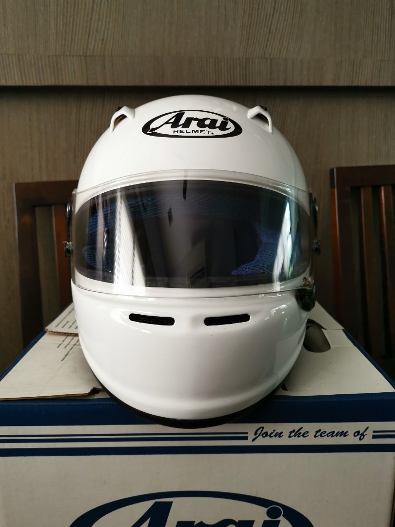 Arai helmet sk6 go kart car, Car Accessories, Accessories on Carousell