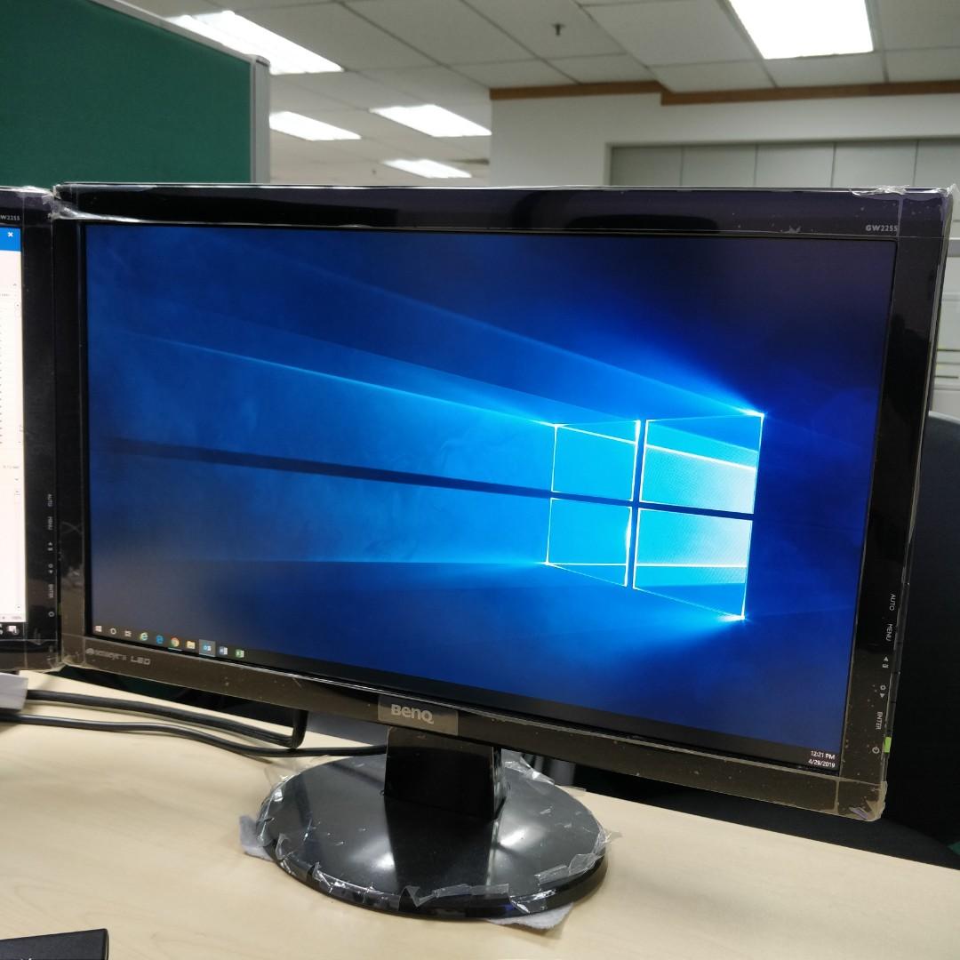 BenQ 22" LCD Monitor - GW2255, Computers & Tech, Parts & Accessories ...
