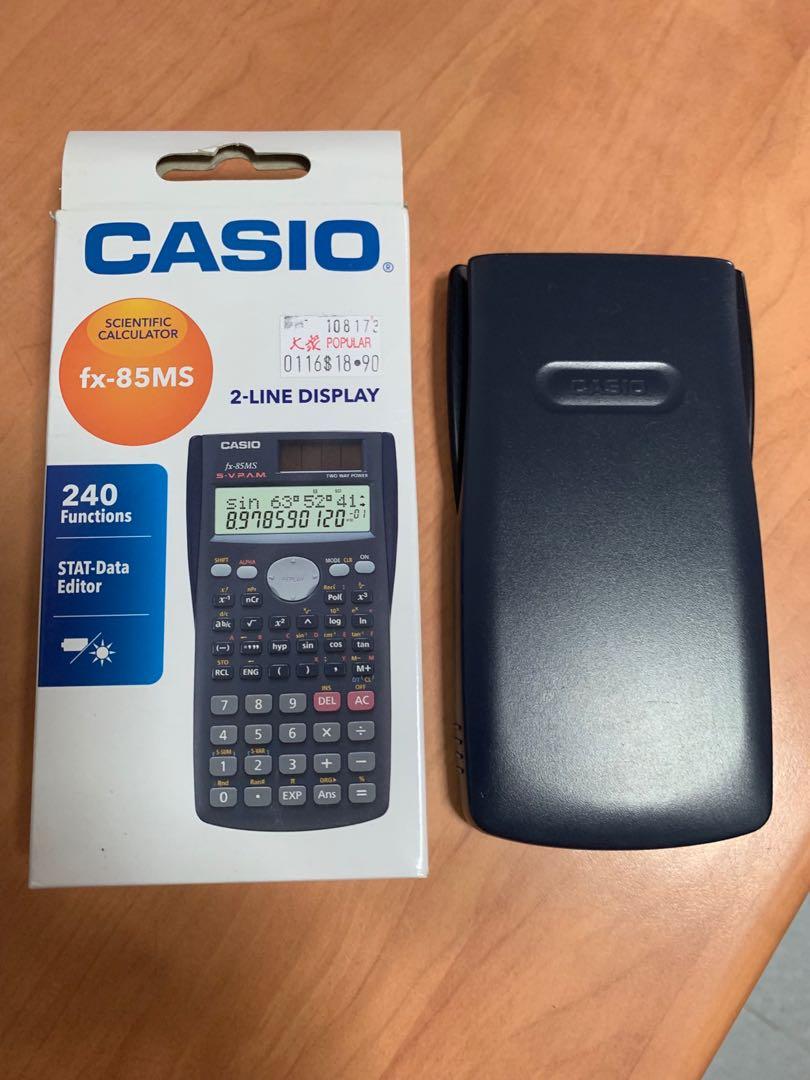 Casio Scientific Calculator fx-85MS, Computers & Tech, Office ...