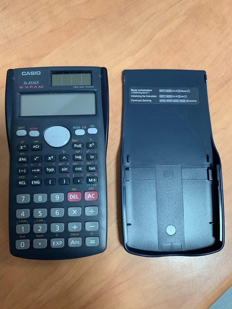 Casio Scientific Calculator fx-85MS, Computers & Tech, Office ...