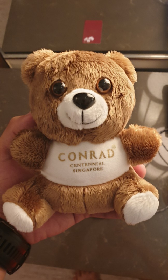 Conrad Teddy Bear, Hobbies & Toys, Toys & Games on Carousell