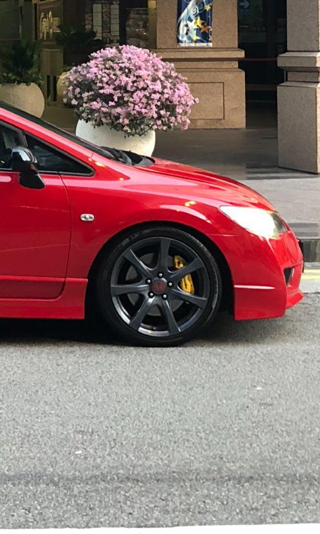 FD2R stock rims, Car Accessories, Tyres & Rims on Carousell