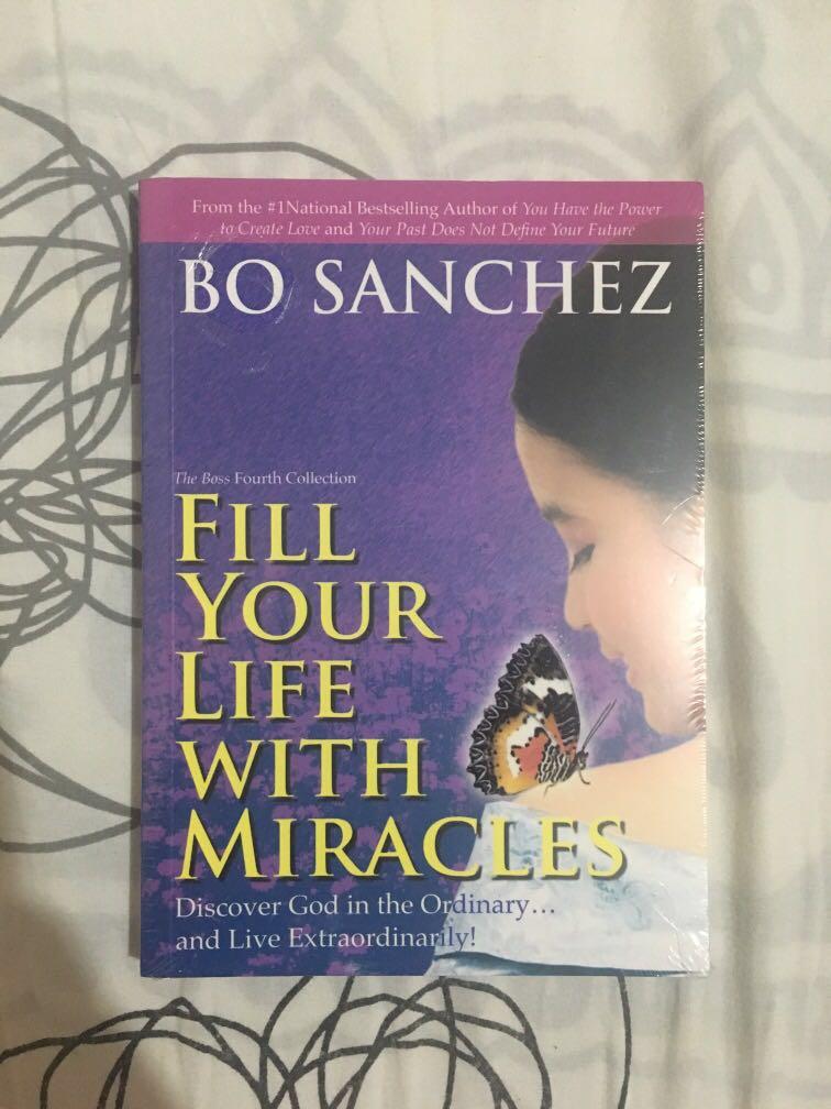 Fill your life with Miracles by Bo Sanchez, Hobbies & Toys, Books ...