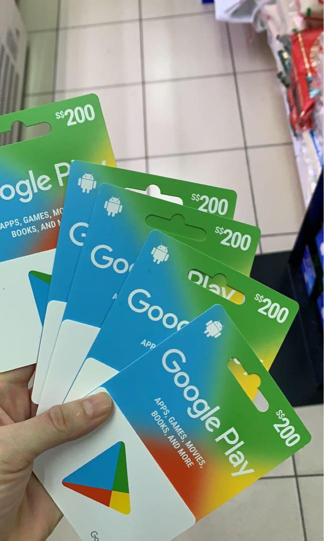 Google Gift card, Hobbies & Toys, Toys & Games on Carousell