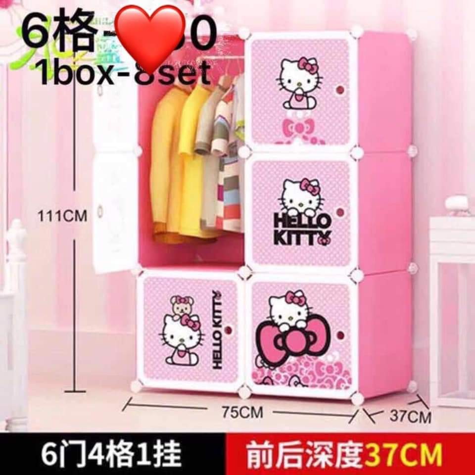 Hello kitty cabinet, Furniture & Home Living, Furniture, Shelves ...