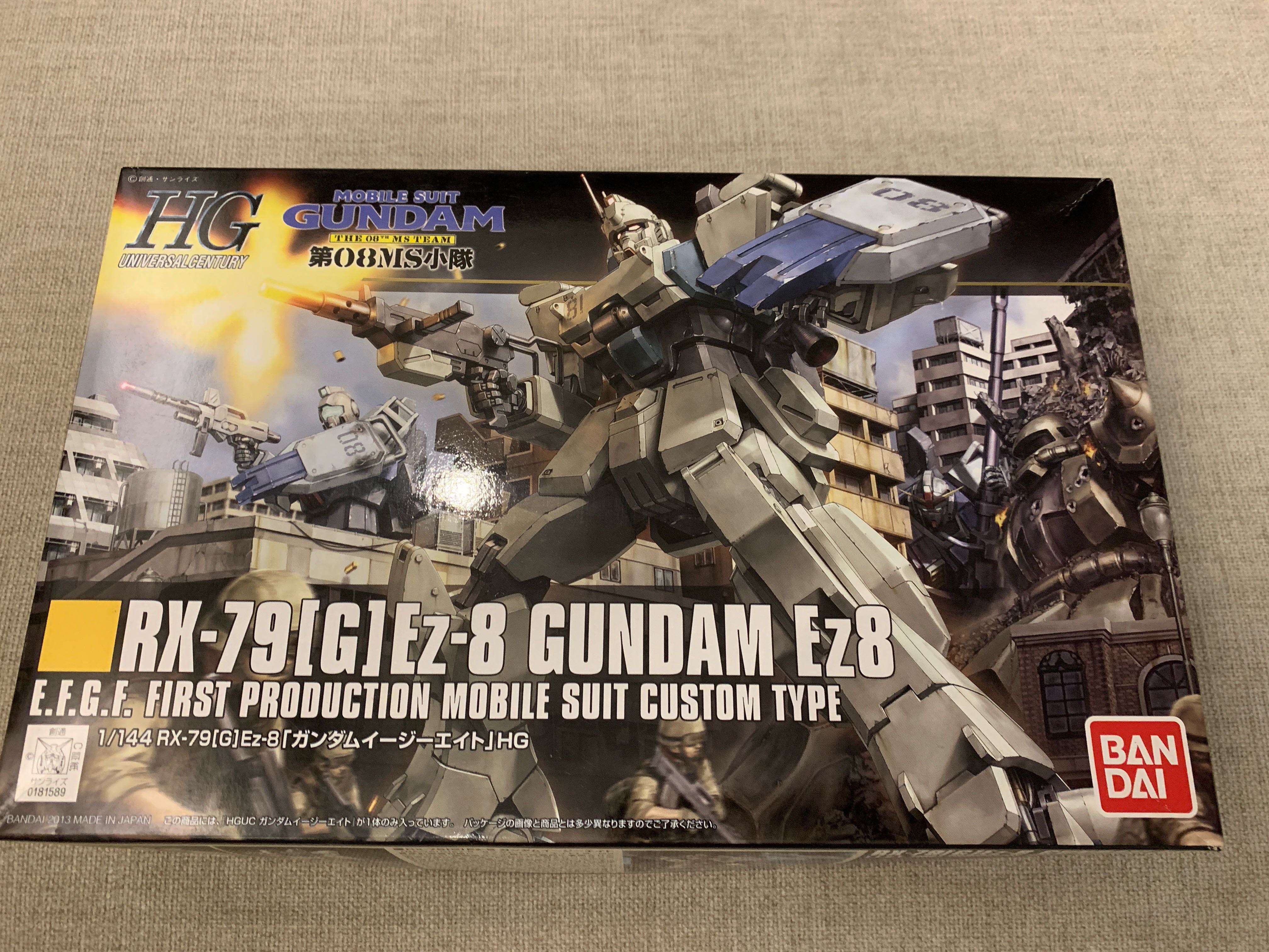 HG RX 79 Ez-8 Gundam Ez8, Hobbies & Toys, Toys & Games on Carousell